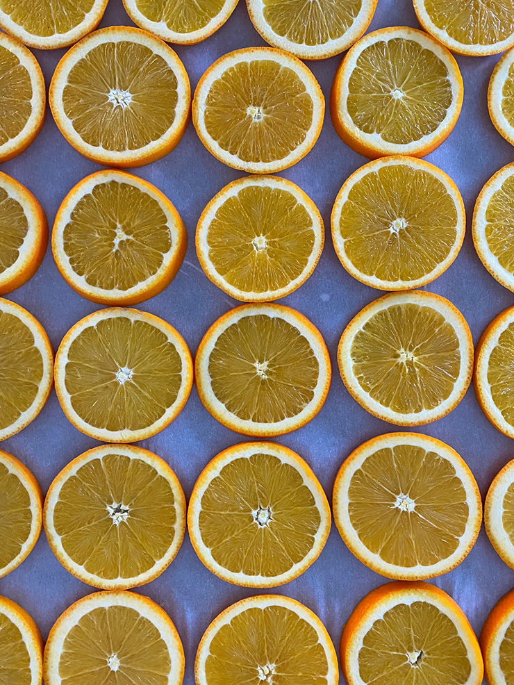 How to Dry Oranges for a Festive Garland - Willow Bloom Home