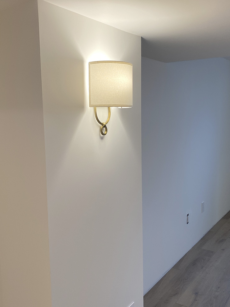Lighting and Finishing Details for our Basement Renovation – Week 6 of ...